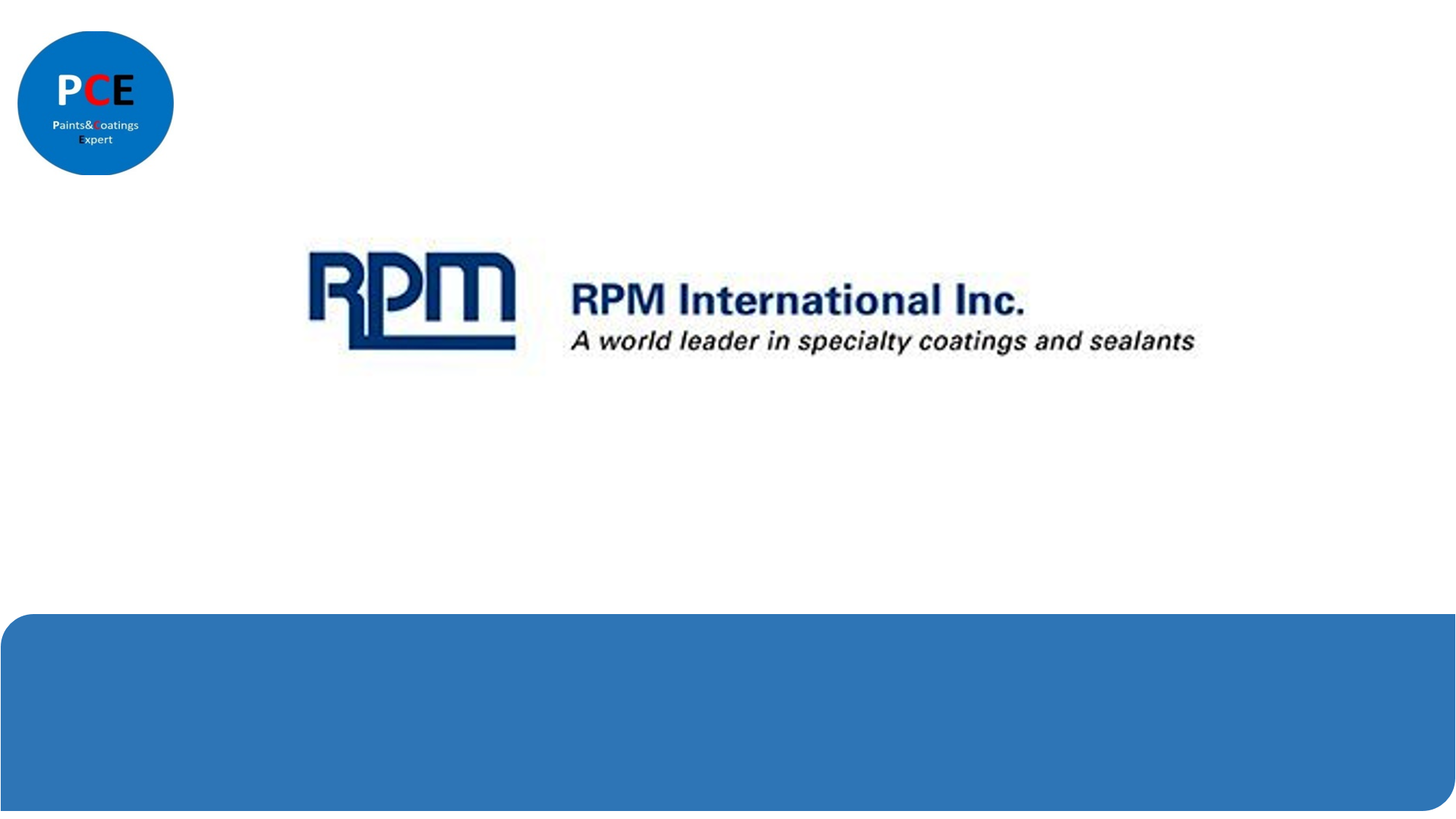 RPM – Paints and Coatings Expert